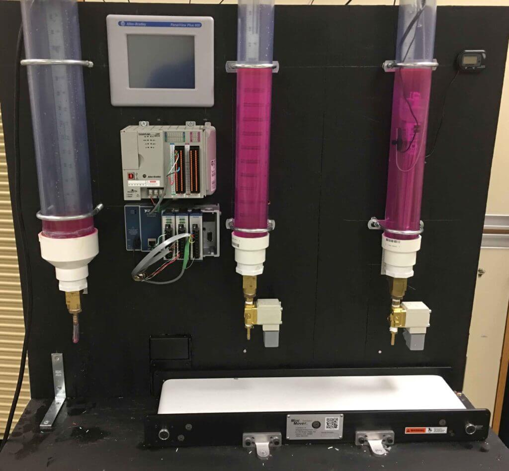 Lite Conveyor in Electrical Engineering Lab - Mini-Mover Conveyors
