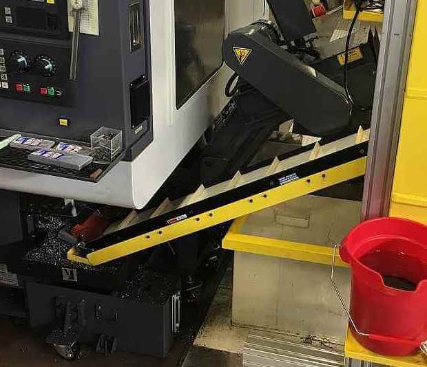 Inspection Station with Lite Series Conveyors - Mini-Mover Conveyors