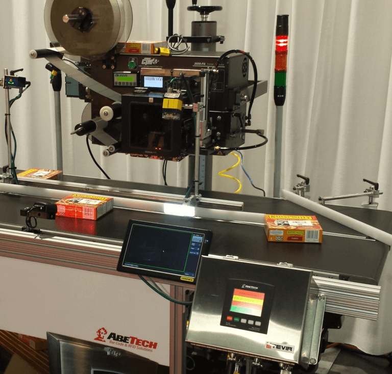 RFID, Labeling & Bar-Coding Demo with LP Series - Mini-Mover Conveyors