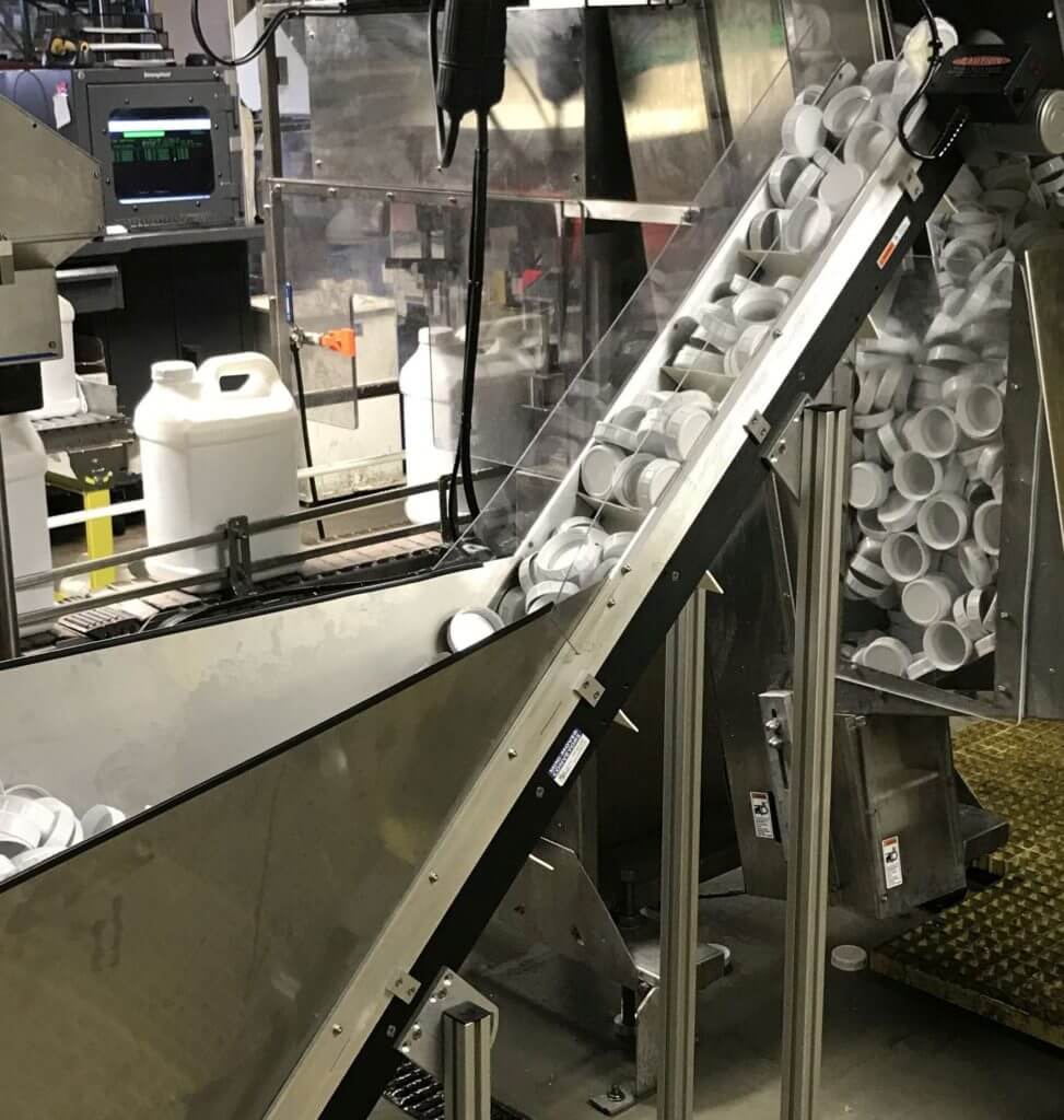 Lite Series Gives Packaging Hopper A Boost - Mini-Mover Conveyors