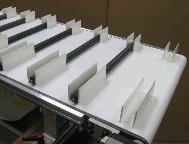 Many Cleat Options to Fit Your Needs - Mini-Mover Conveyors