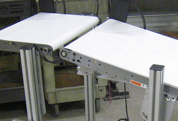 Flexible L-Configuration to Suit Your Needs - Mini-Mover Conveyors